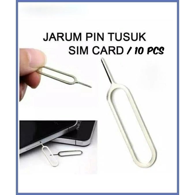Jual SimCard Tray Ejector Sim Card Pembuka Jarum Tusuk Kartu HP Colokan ...