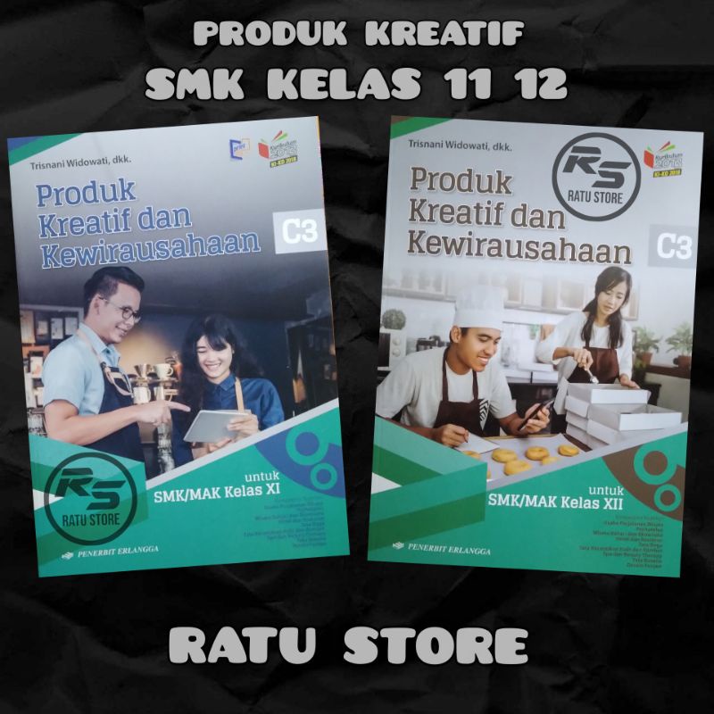Jual Buku Produk Kreatif Dan Kewirausahaan Smk Kelas 11 12 Xi Xii 2 3