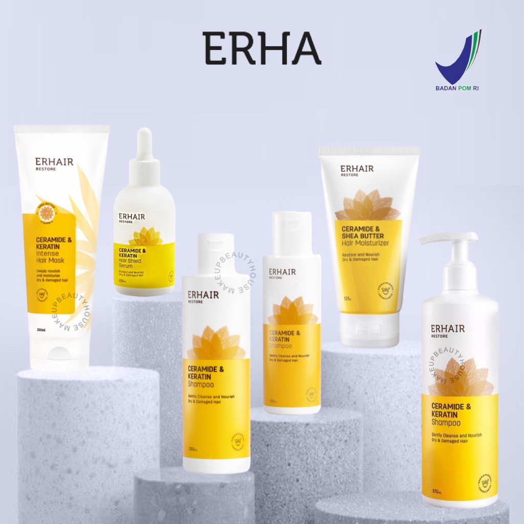 Jual ERHA ERHAIR Restore Series - Shampoo | Intense Hair Mask | Hair ...
