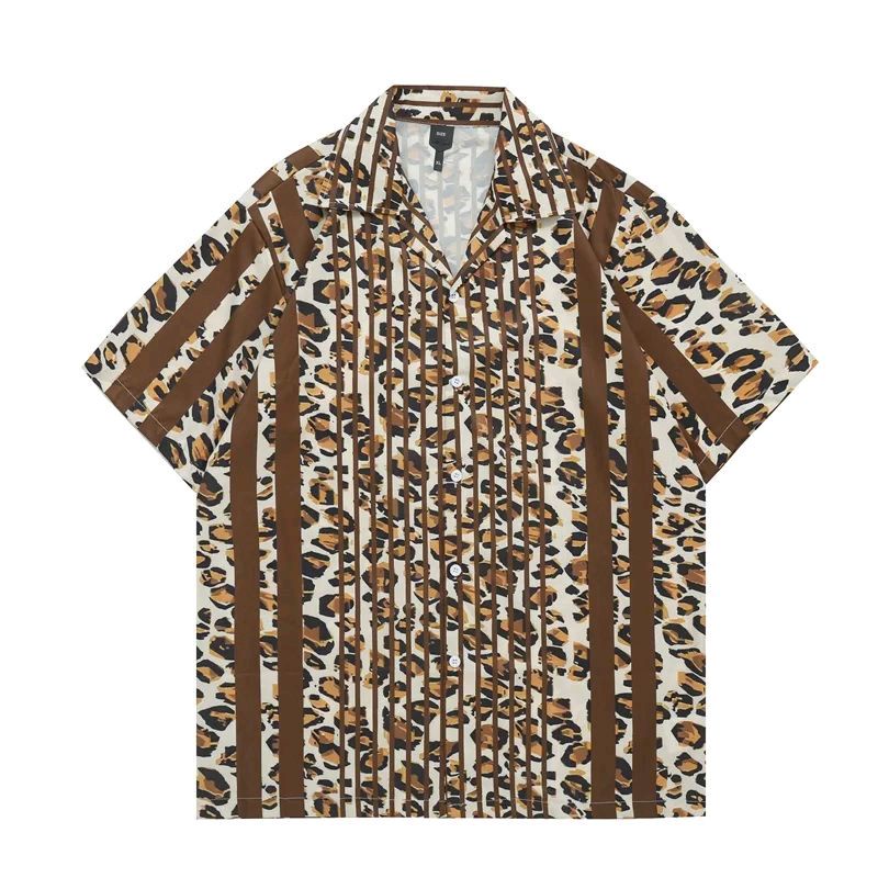 Jual Serba.leopard kemeja atasan baju cowok leopard macan cheetah ...