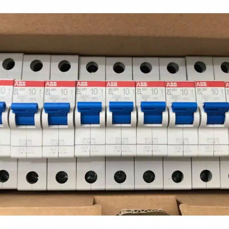 Jual mcb ABB 3 phase barang baru standard pln | Shopee Indonesia