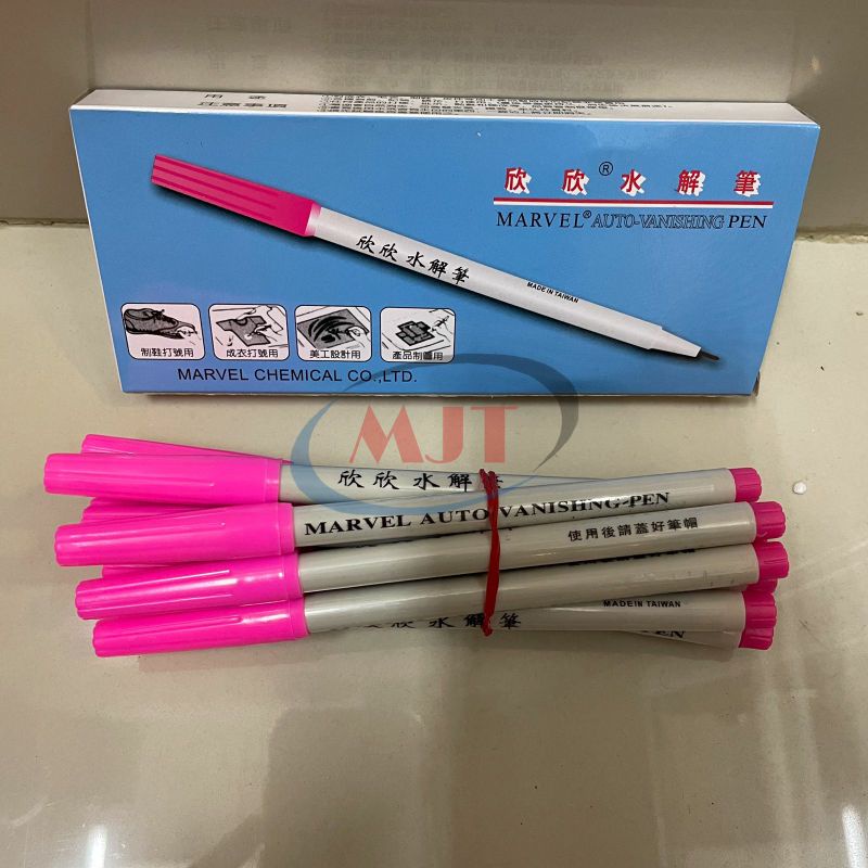 Jual marvel pen pink/magic pen/auto vanishing pen | Shopee Indonesia