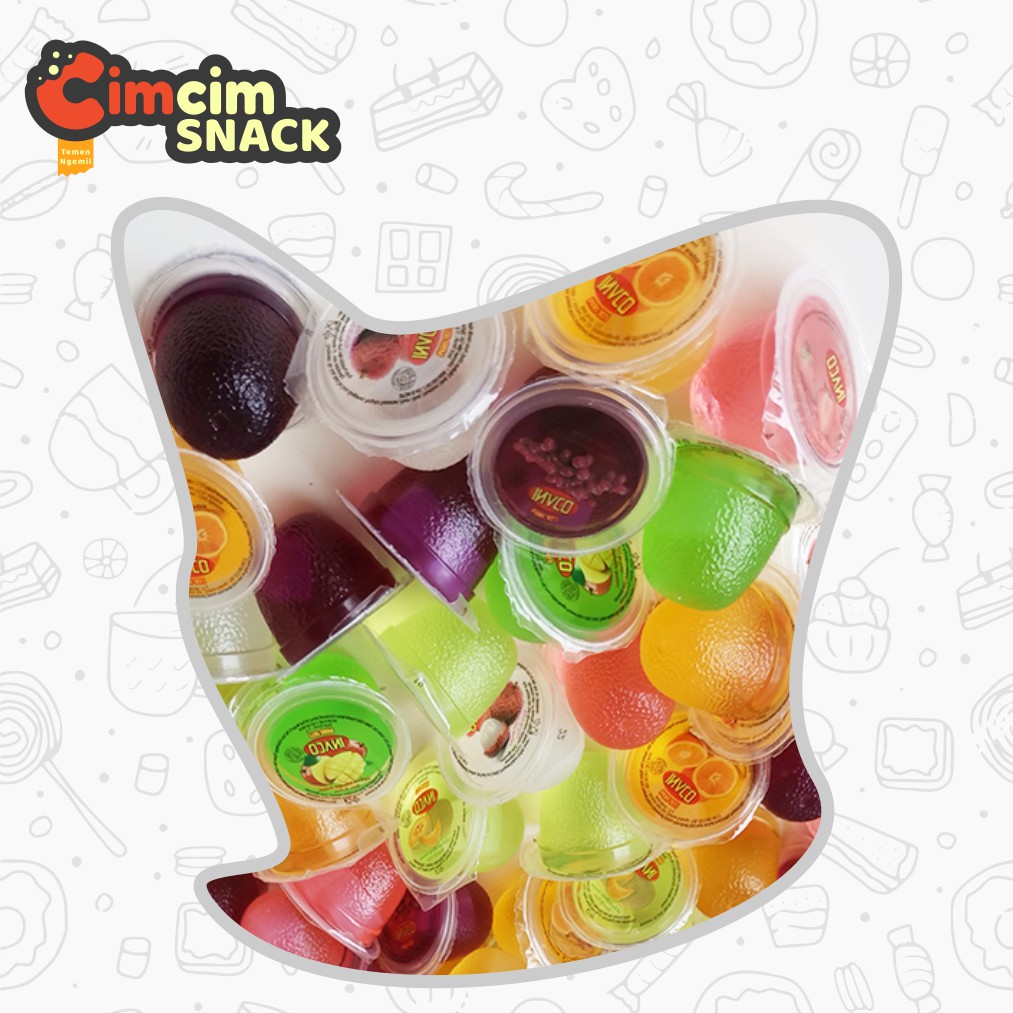 Jual Inaco Mini Jelly Agar Agar Varian Rasa Mix | Shopee Indonesia