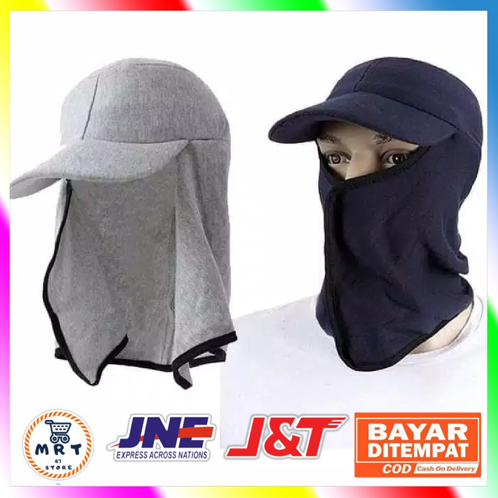 Jual [COD] Topi Mancing Topi Jepang Outdoor Masker Pelindung Wajah ...