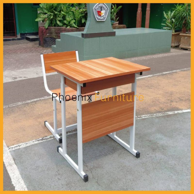 Jual 1 Set Meja Kursi Sekolah Pesantren Diamond Besi Holo meja kursi ...