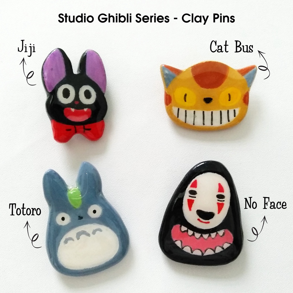 Jual clay pins clay keychains clay handmade bros clay charm air dry ...