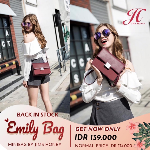 Jual EMILY BAG JIMSHONEY | Shopee Indonesia