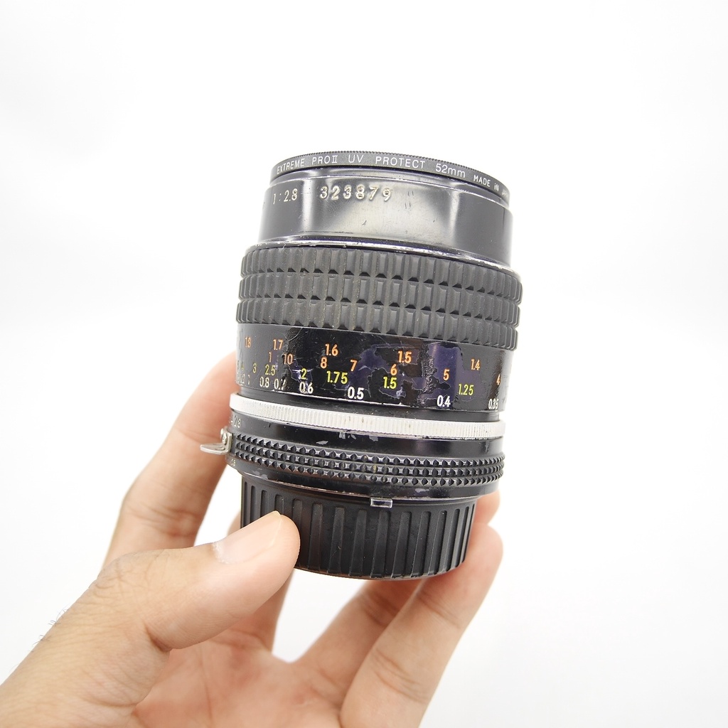 Jual LENSA MANUAL MICRO-NIKKOR 55mm f2.8 NO BOX sn 3879 | Shopee Indonesia