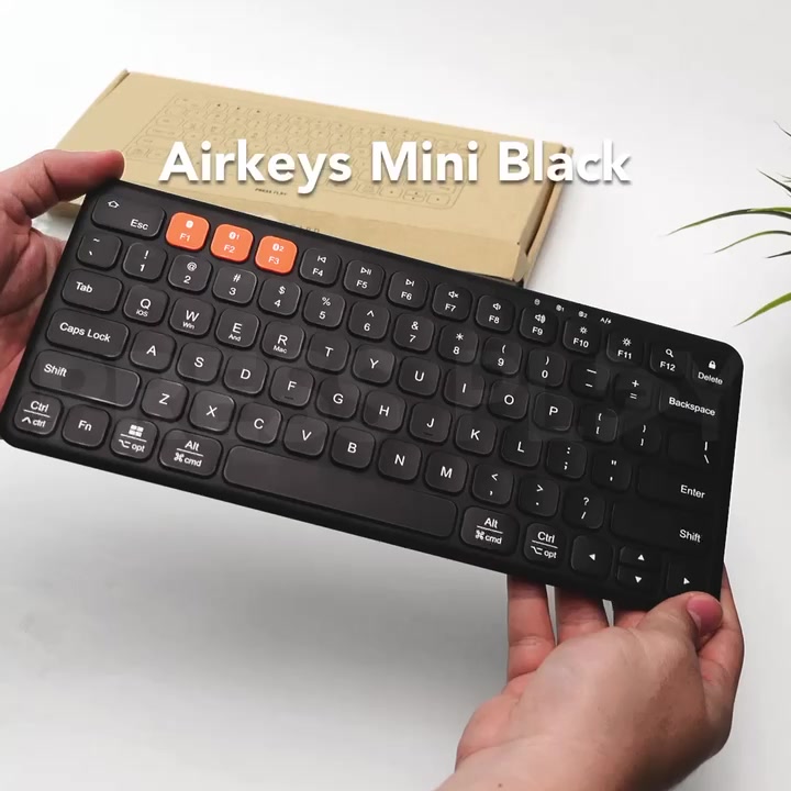 Jual AirKeys Wireless Compact Keyboard Bluetooth 2.4G Dongle by Press ...