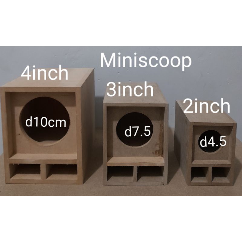 Jual Box miniscoop 4inch 3in 2in bahan mdf tebal halus | Shopee Indonesia