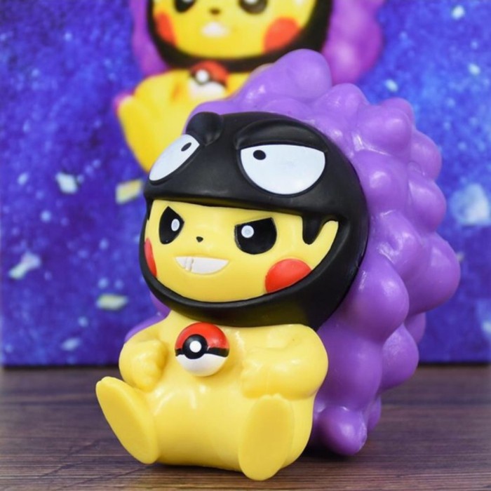 Jual Action figure pokemon pikachu cosplay gastly - mainan anak koleksi ...