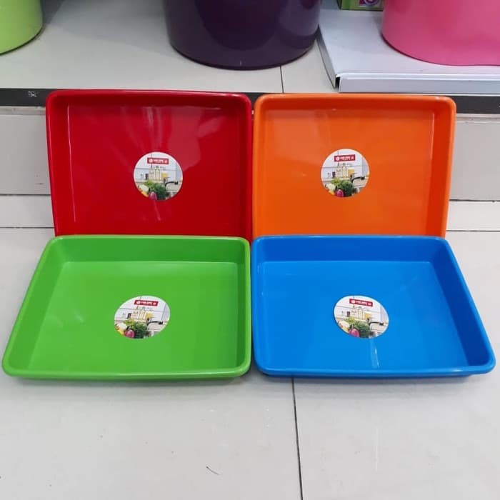 Jual Nampan Plastik Lion Star Baki Segi Tempat Minum Nampan Polos T-3 ...