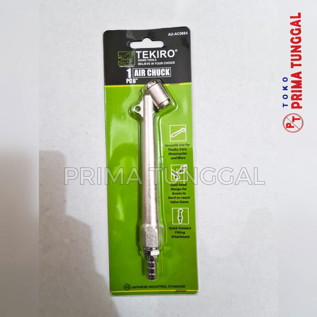 Jual Alat Isi Angin Tekiro 6" Air Chuck Nepel Isian Angin Tekiro Tyre ...