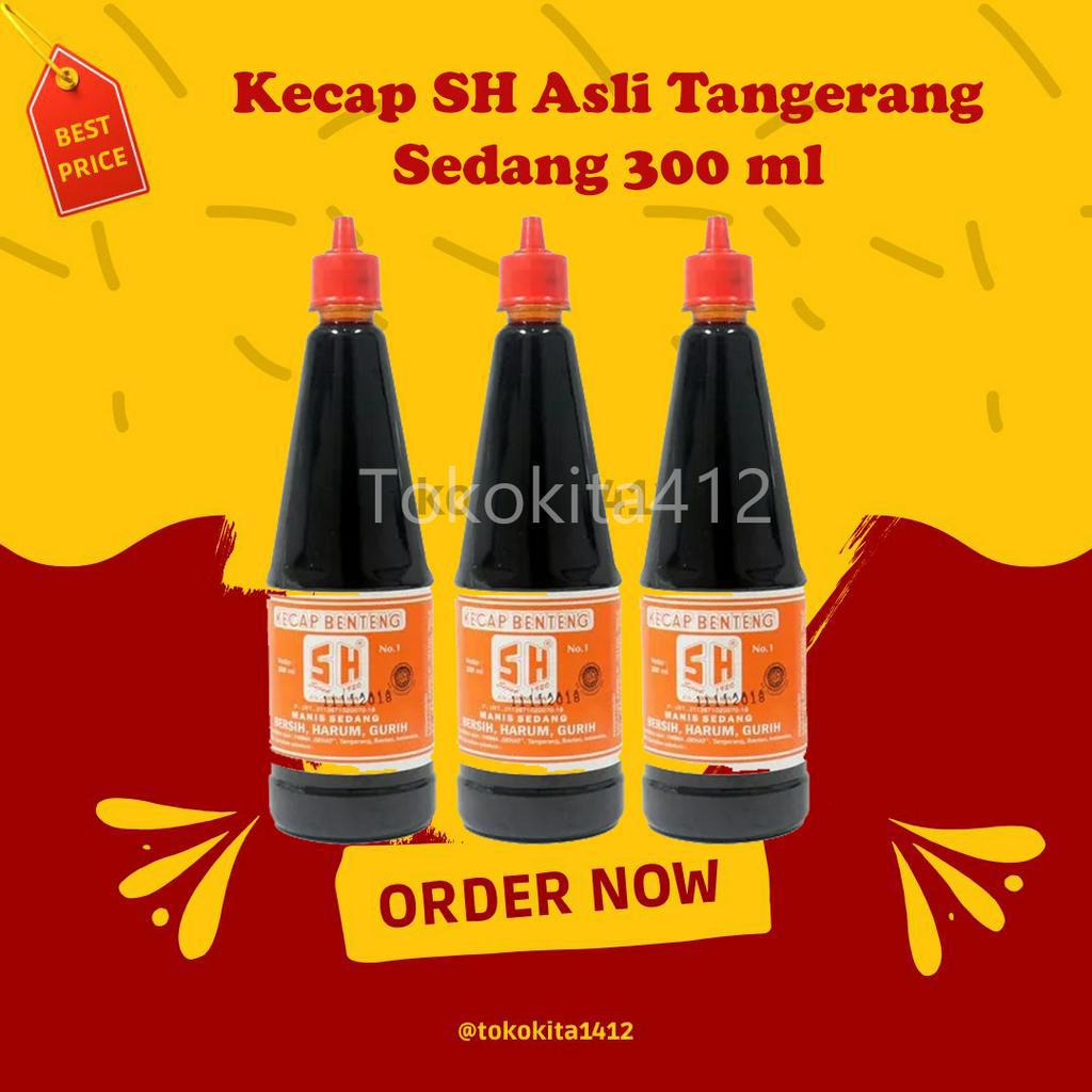 Jual Kecap SH Benteng Asli Tangerang sejak 1920 Halal 300 ml Sedang ...