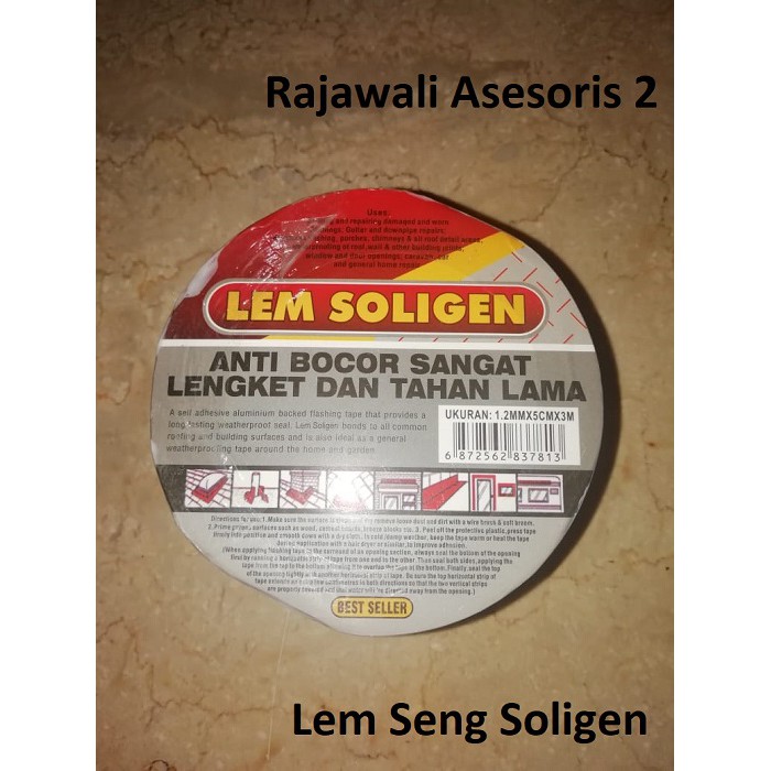 Jual Lem Seng / Lakban Seng Anti Bocor Berkualitas Soligen | Shopee Indonesia
