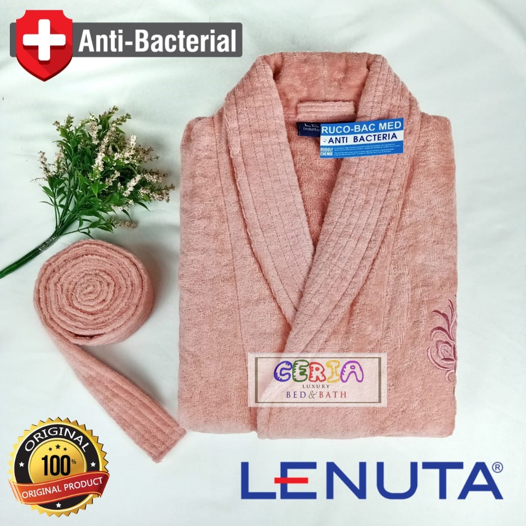 Jual Handuk Kimono Dewasa Tebal Katun Anti Bakteri LENUTA Size XL - Maroon | Shopee Indonesia