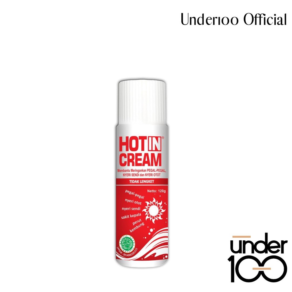 Jual Under100 Hotin Cream Tube Botol 60g 120g 60ml 120ml | Krim Pegal ...