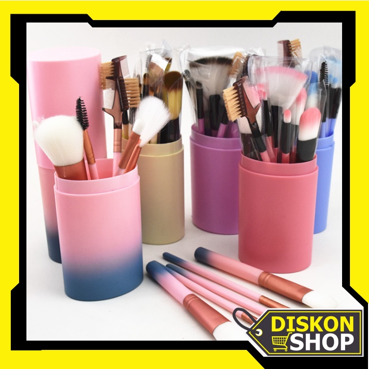 Jual Diskon Shop - K173 Brush Alat Make Up 12 Kuas / Make Up Tools ...