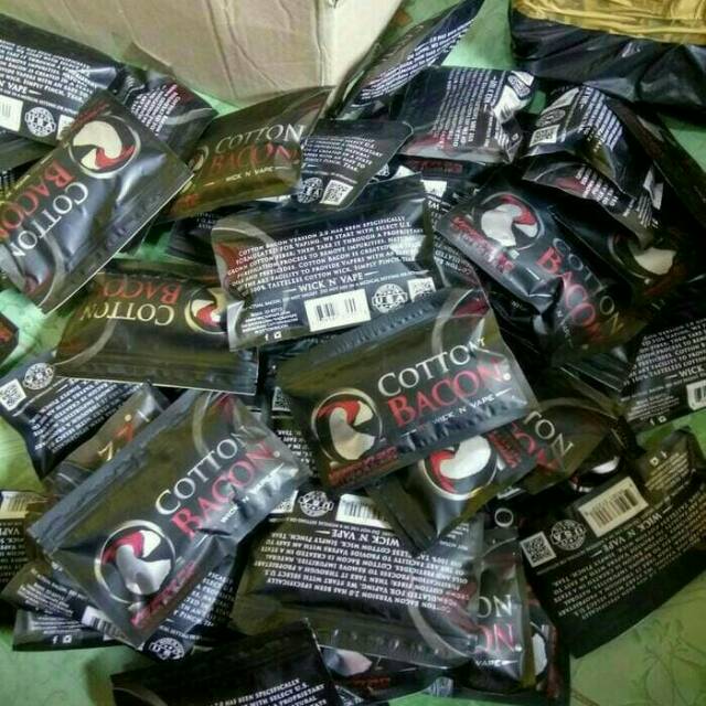 Jual CATTON BACON /KAPAS /VAPORC/ VAPING/VAPE/LIQUID/ROKO ELEKTRIK ...