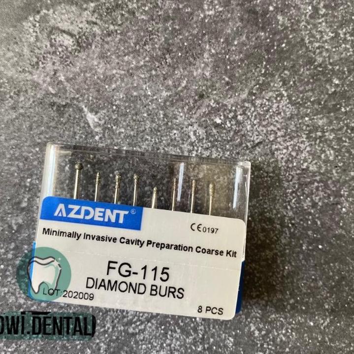 Jual F3.3 - Dental diamond bur preparation preparasi gigi crown molar ...