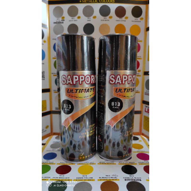 Jual Sapporo Ultimate B13 Black | Shopee Indonesia