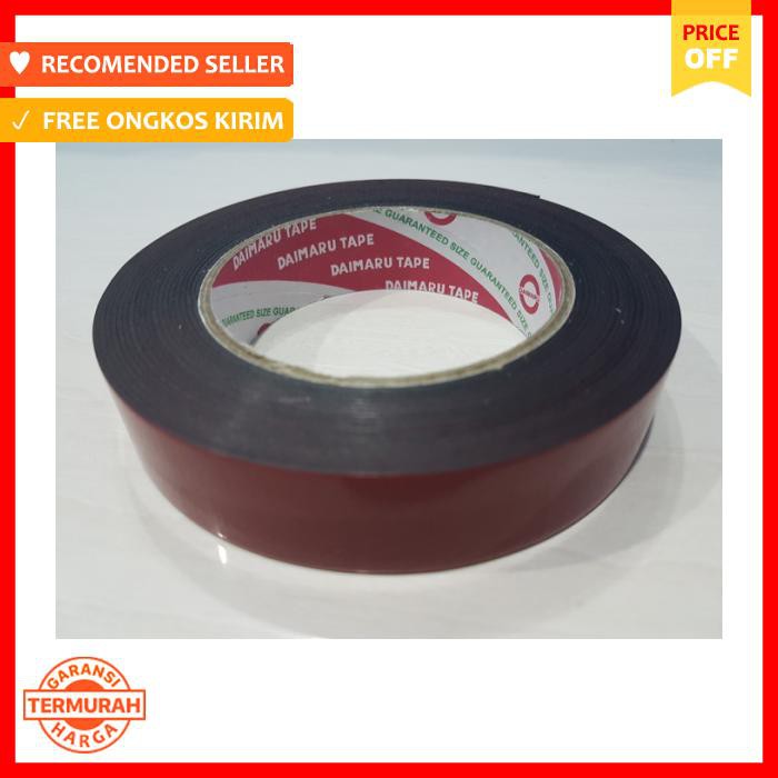 Jual Double Tape Busa Foam Tape Daimaru 1" Inch / 24Mm / 6M Dobel Tip ...