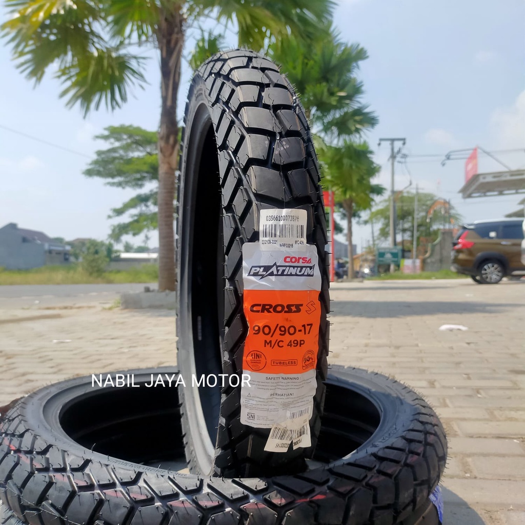 Jual Ban Corsa Platinum Cross S 90/90-17 Dual Purpose Tubeless - Ban ...