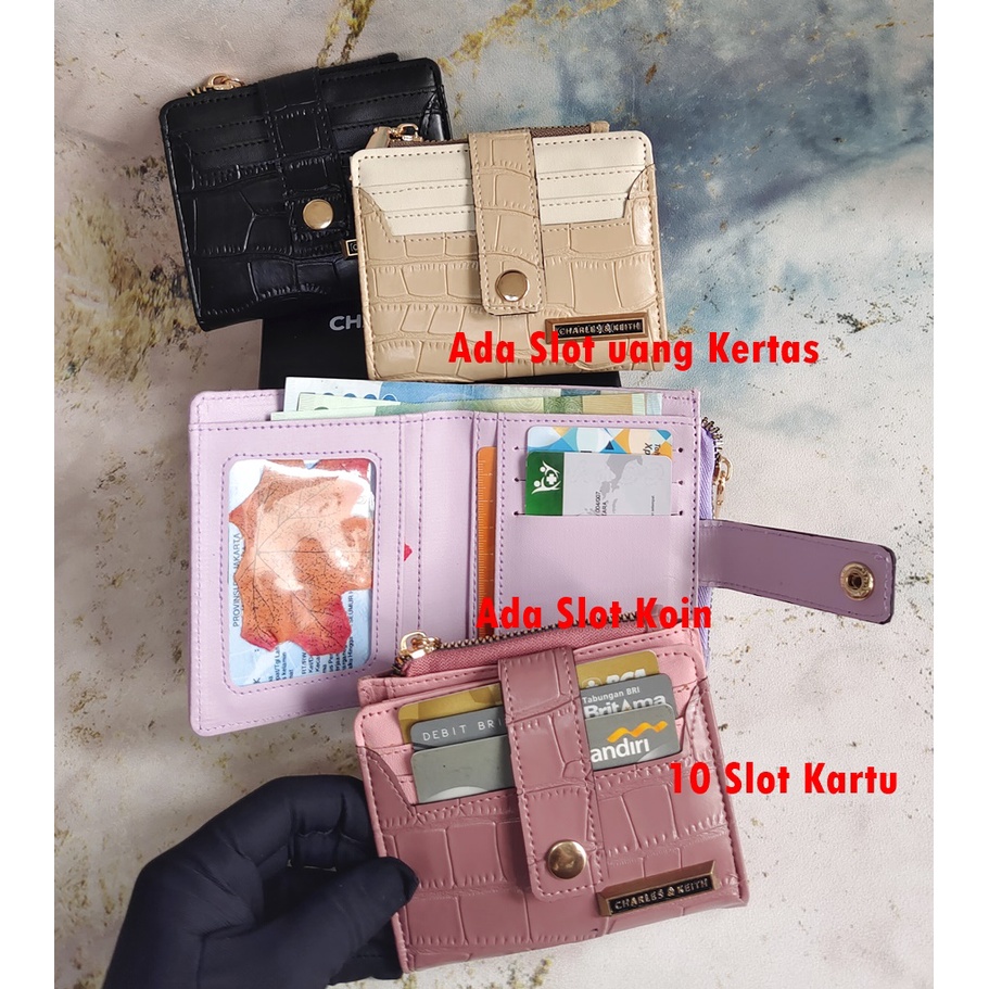 Jual Dompet Ck Magnet Genie Kartu Koin - Dompet Mini Croco Genie Lipat ...