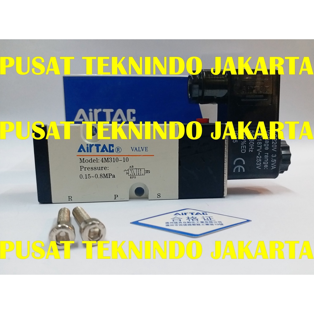 Jual 5/2WAY SOLENOID VALVE NAMUR PNEUMATIC AIRTAC 4M310-10 PORT 3/8" | Shopee Indonesia