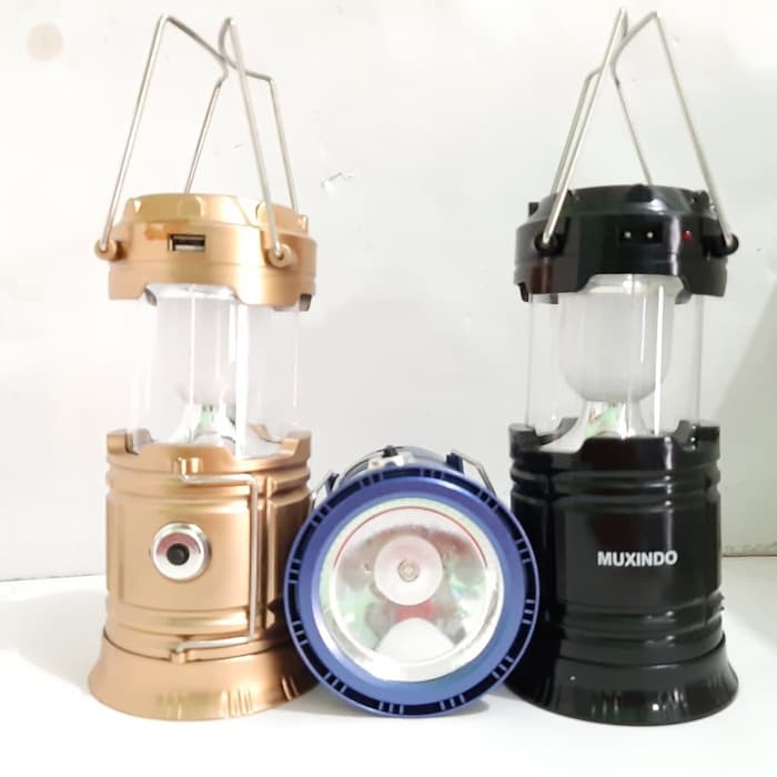 Jual LAMPU/SENTER SOLAR ZOOM CAMPING LAMP | Shopee Indonesia