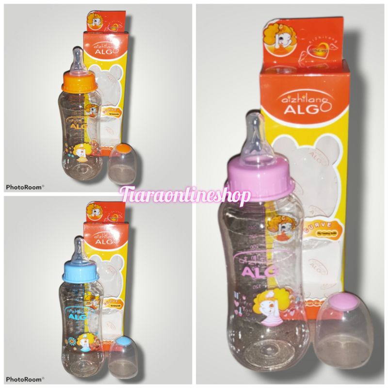 Jual Botol susu baby algo 280ml / botol bayi algo berkualitas foodgrade ...