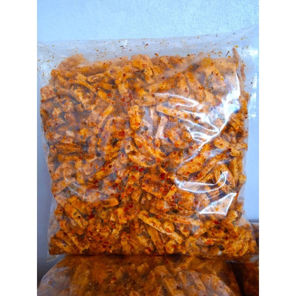 Jual BASRENG PEDAS DAUN JERUK/BUMBU BASAH/UK 1000GR/RENYAH | Shopee ...