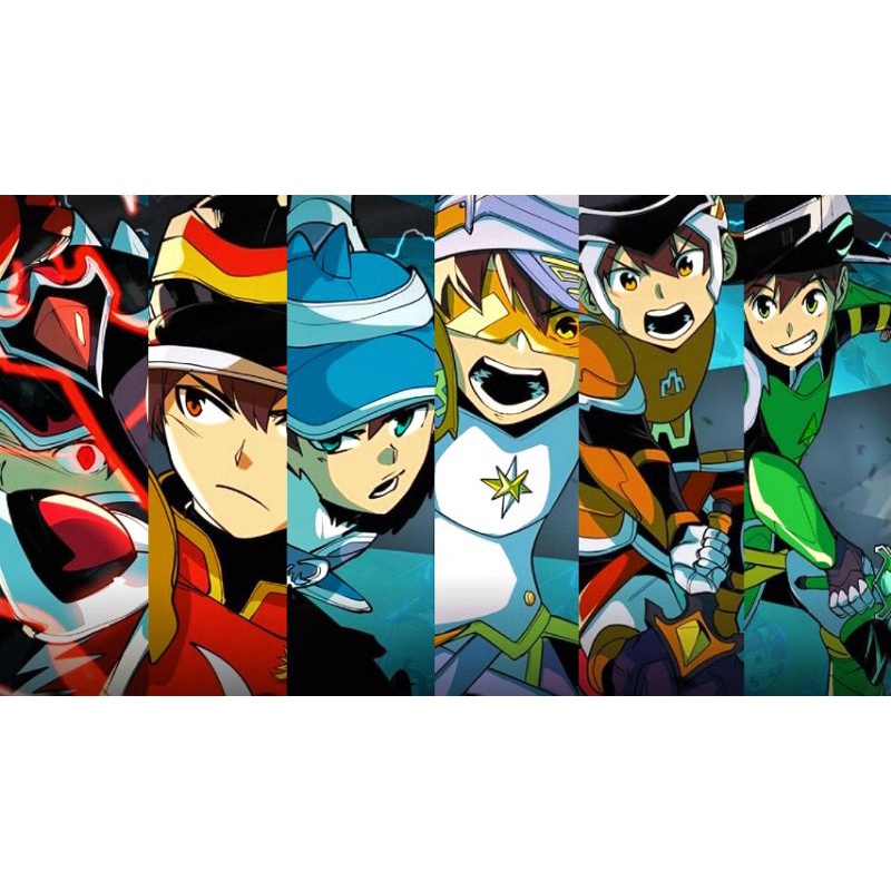 Jual boboiboy kuasa 7 full armor versi komik boboiboy galaxy musim 2 ...