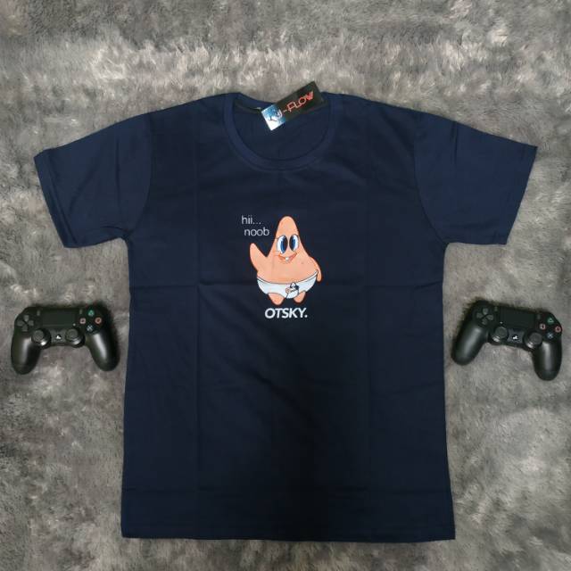 Jual [NEW] T-Shirt / Kaos Cartoon / Kartun Patrick Otsky | Shopee Indonesia