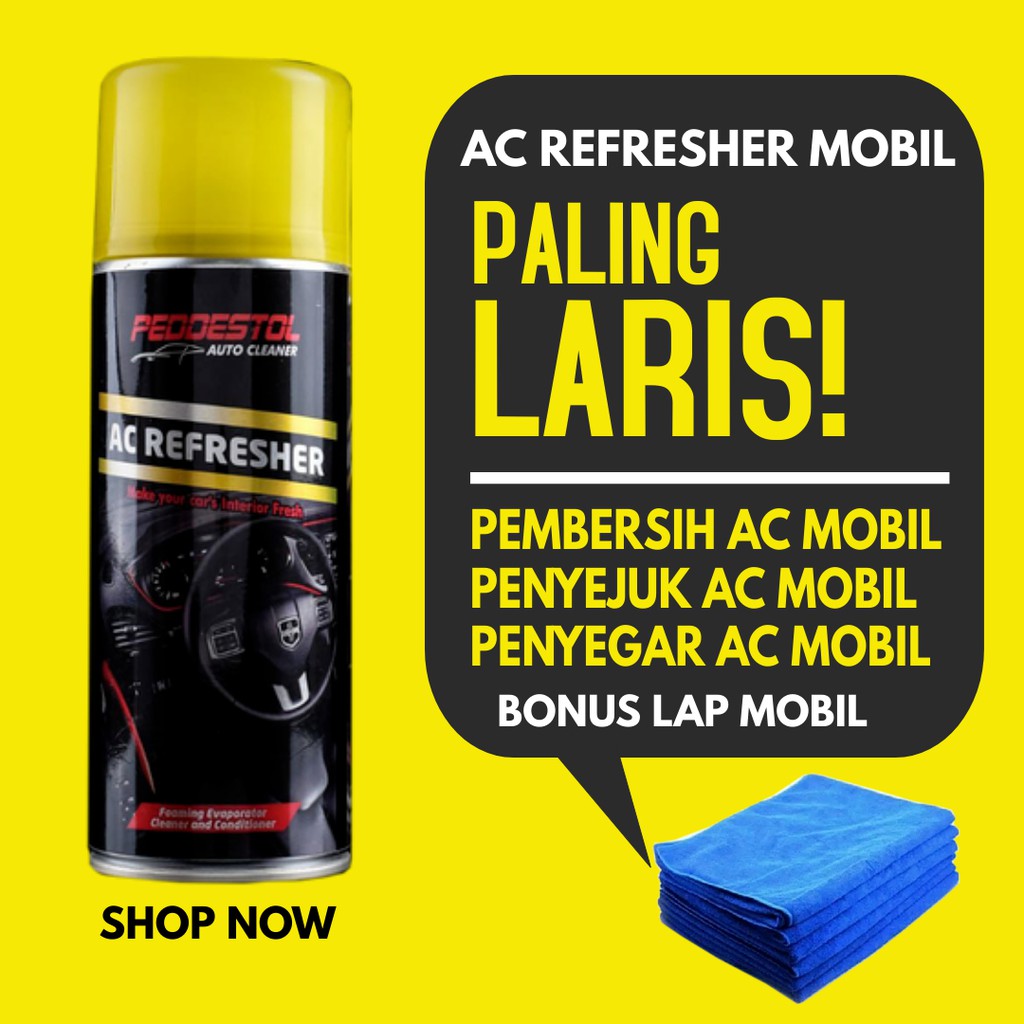Jual AC Cleaner Pembersih Evaporator AC Mobil AC Refresher | Shopee ...