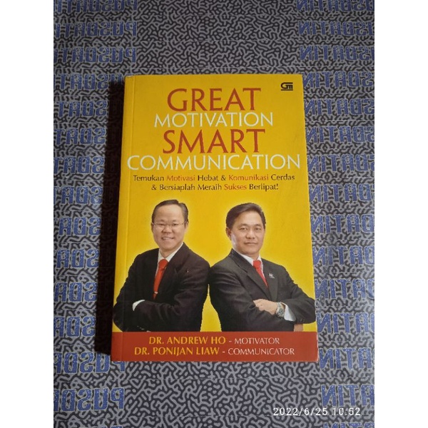 Jual buku great motivation smart communication | Shopee Indonesia
