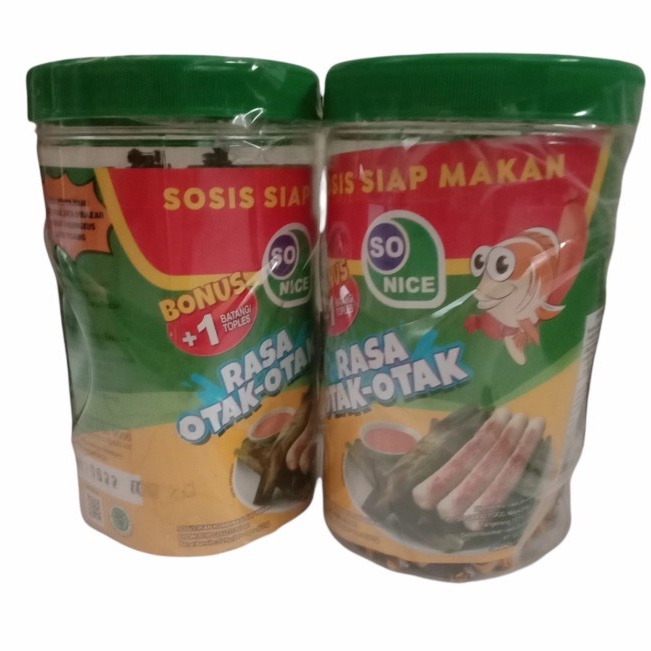 Jual SOSIS SO NICE SIAP MAKAN RASA AYAM SAPI IKAN OTAK OTAK SO GOOD ...