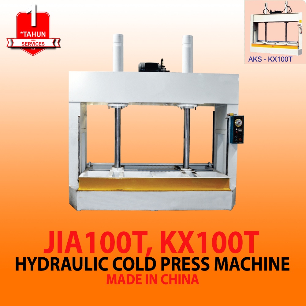 Jual Mesin Press Kayu Hidrolik 100 Ton Hydraulic Cold Press Machine ...