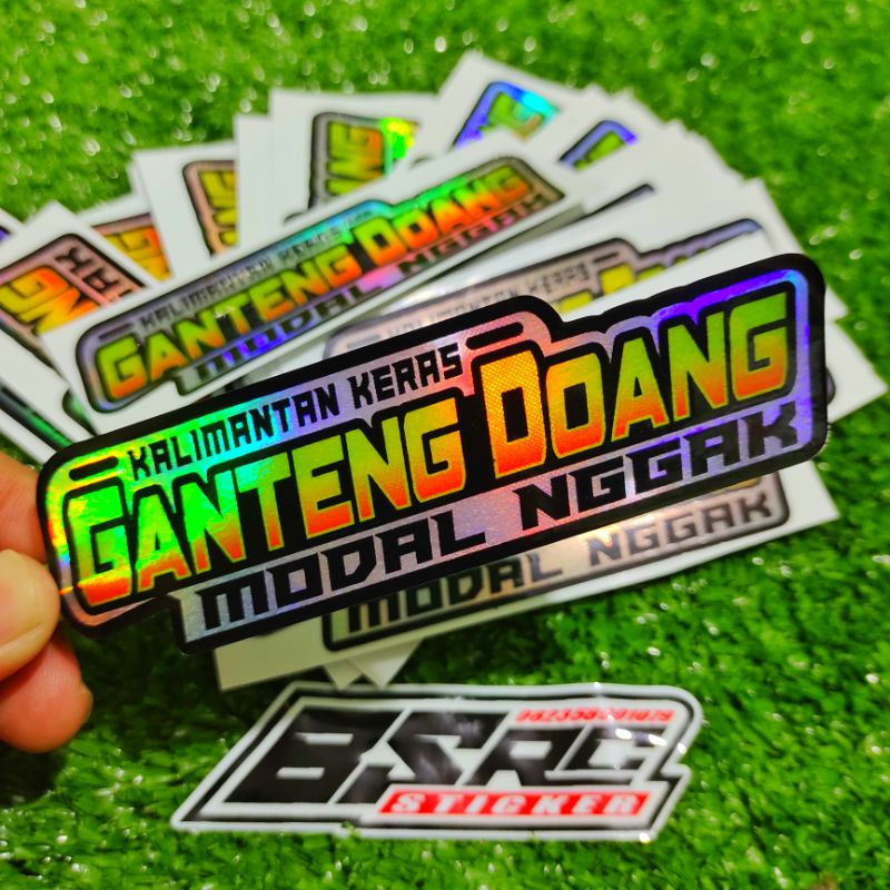 Jual sticker ganteng dong modal nggak hologram | Shopee Indonesia