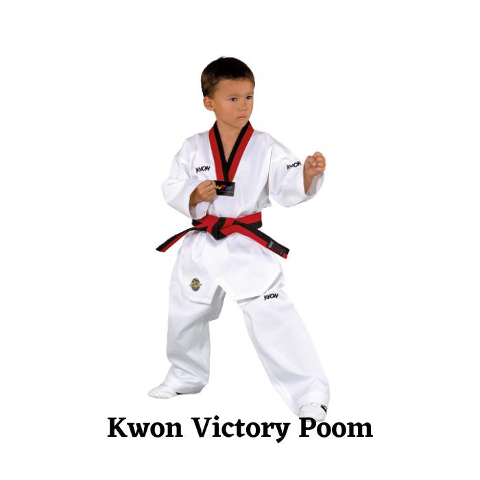 Jual Flume | Baju Taekwondo Anak-Anak ( Kwon Victory Poom) | Shopee Indonesia