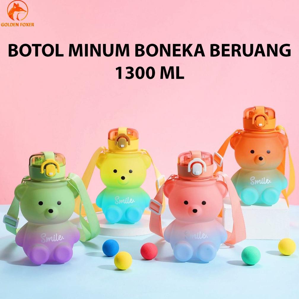 Jual GOLDEN FOX / BOTOL MINUM BERUANG / BOTOL MINUM BONEKA VIRAL MURAH ...