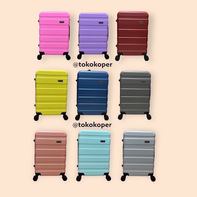 Jual KOPER 22 INCH POLO CAVALLO KUAT AWET UKURAN BAGASI RINGAN 6153 ...