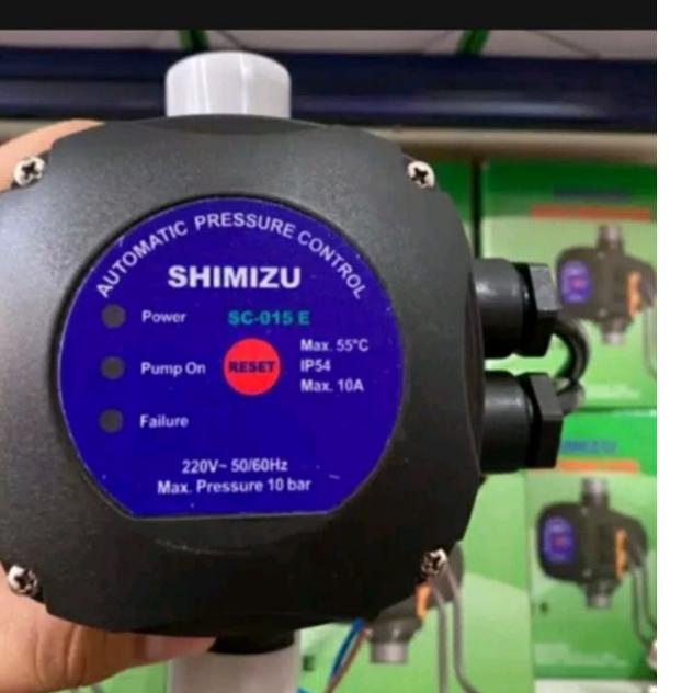 Jual Automatic Pressure Control SHIMIZU SC-015 E / Otomatis pompa booster ナ | Shopee Indonesia