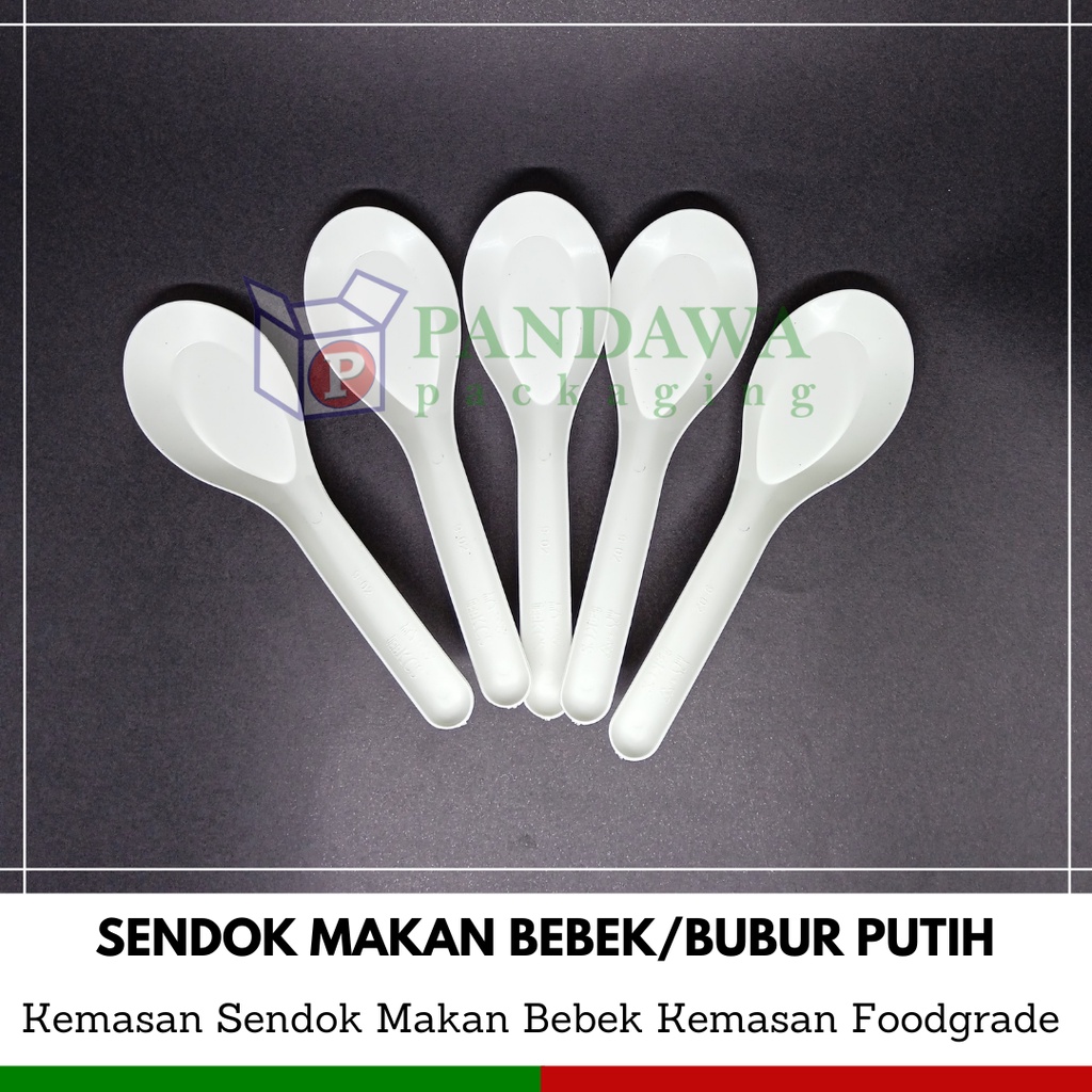 Jual Sendok Bebek Putih | Food Grade | Sendok Plastik Berkualitas Merk ...