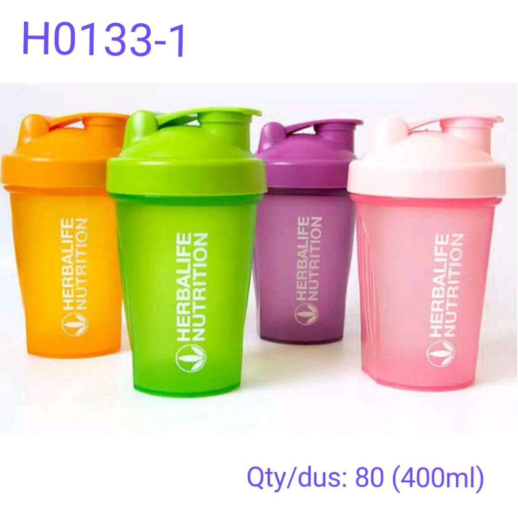 Jual Botol Minum Shaker sport herbal-life 400ml | Shopee Indonesia