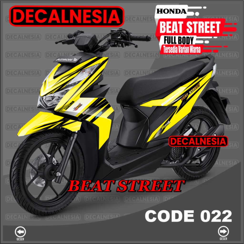 Jual Decal Beat Street Full Body New 2021 2022 2023 Stiker Beat Street ...