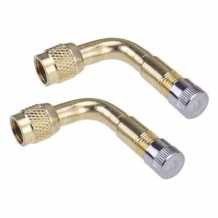 Jual Extension Adapter Pentil Ban Mobil Tire Valve 90 Degree 2 Pcs ...