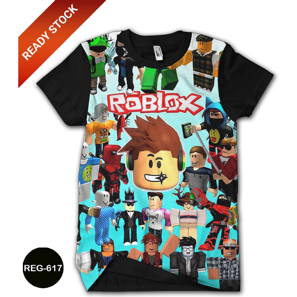 Jual Baju Roblox 3D Baju Roblox Game Animasi Anak REG-617 | Shopee ...