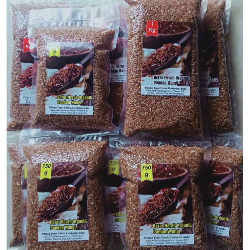 Jual Beras merah pandan wangi organik | Shopee Indonesia