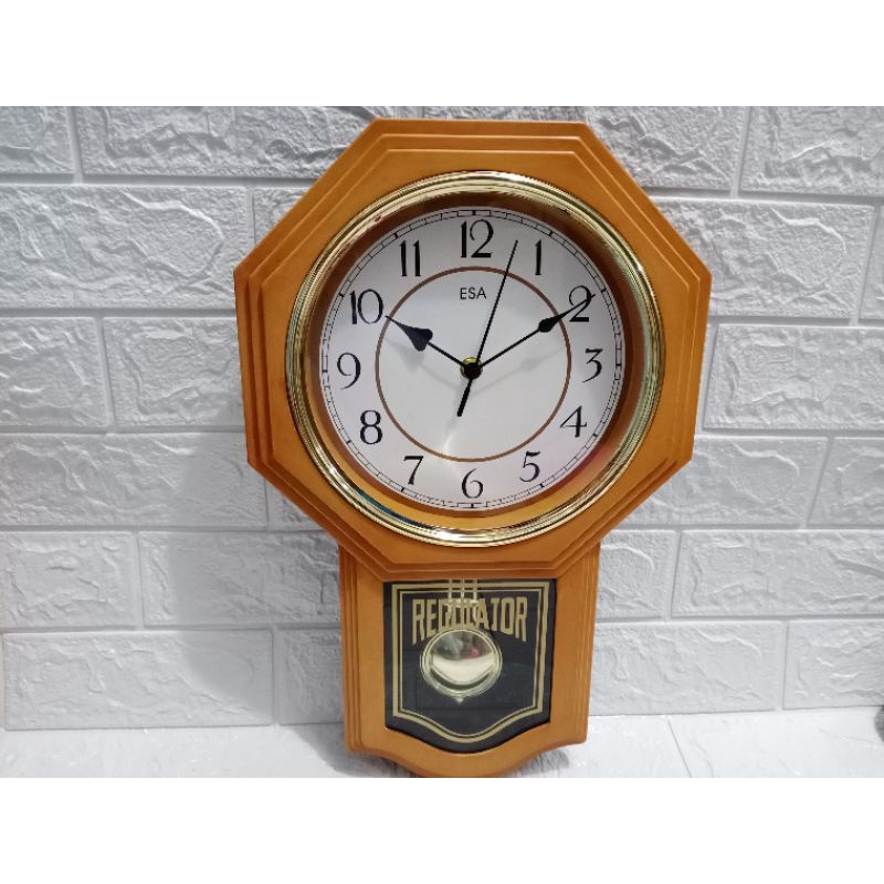Jual Jam Dinding regulator Bunyi Suara Melody Music Bandul Goyang ...